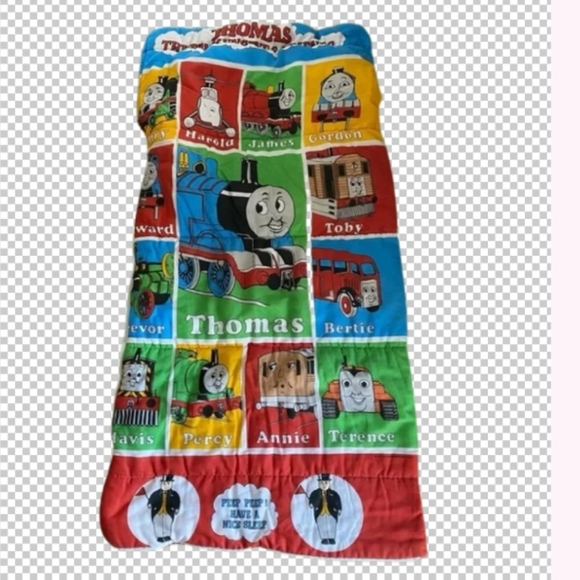 Thomas & Friends | Bedding | Vintage 9s Thomas The Tank Engine Sleeping ...